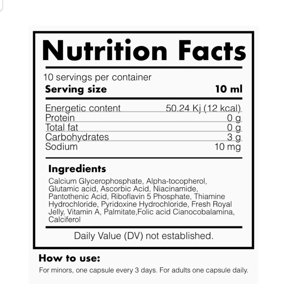 Neurocebryl Compuesto, Powerful Nervous System support 10 Vials. Free ...