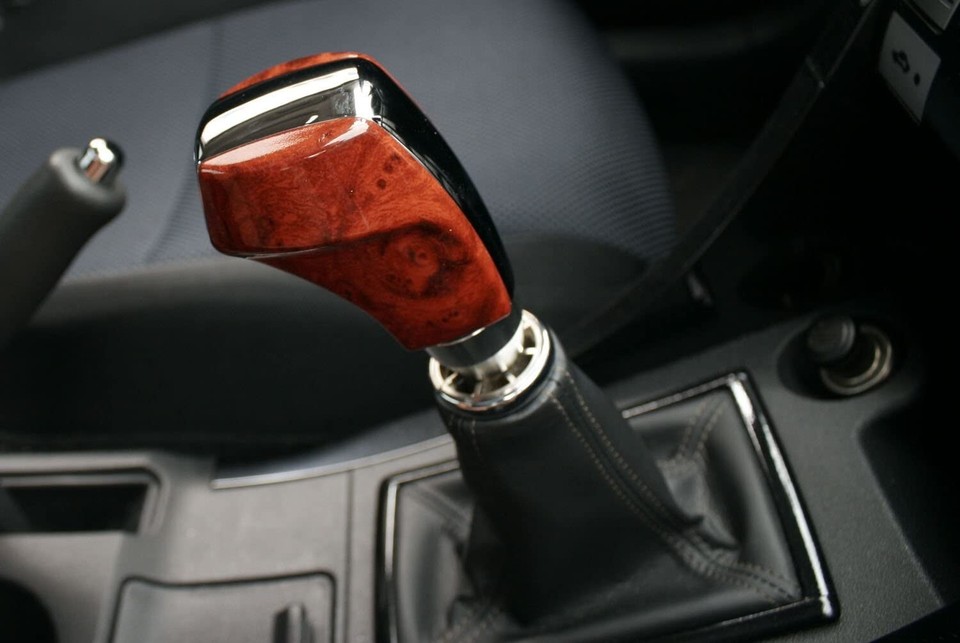 GEAR SHIFT KNOB Manual Automatic Shifter WOOD GRAIN KNOB luxury ...