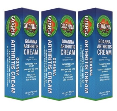 * 3 x Goanna Arthritis Cream 100g 9334926001904 | eBay Australia