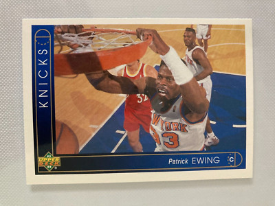 Patrick Ewing Upper Deck 1993-94 #256 New York Knicks NBA Basketball Card | eBay