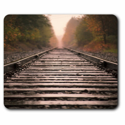 Computer Mouse Mat - Cool Train Railway Track Trains Office Gift #8902 ...