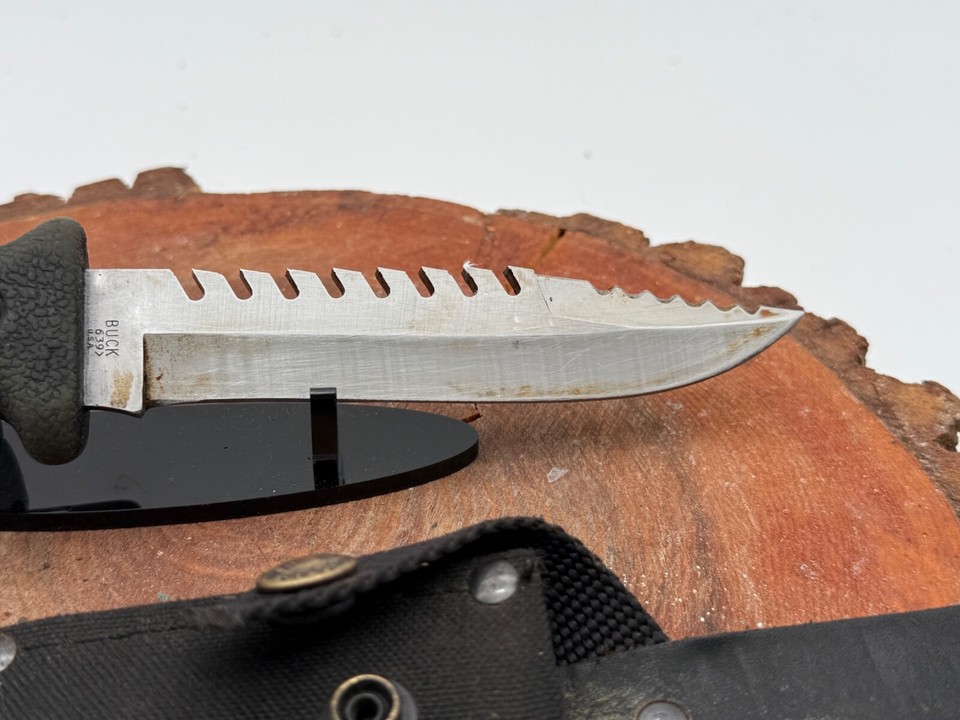 Vintage (1987) Buck 639 Fieldmate Hunter/Survival Knife with Sheath ...