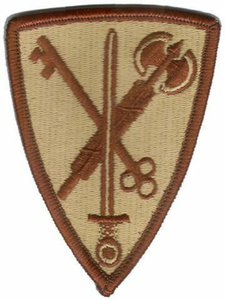 US ARMY 42ND MILITARY POLICE BRIGADE PATCH - DESERT | eBay