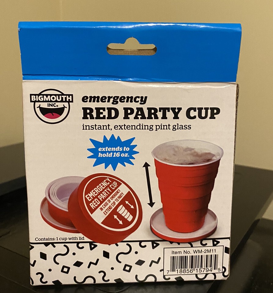 Bigmouth Inc. emergency red party cup | eBay