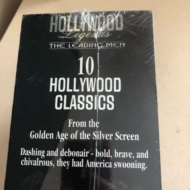 10 VHS Hollywood Legends Classics From The Leading Men for sale online ...