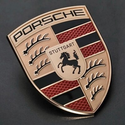 OEM Porsche 911 992 Macan Panamera Taycan NEW 2024 Model Hood Emblem ...