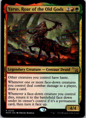 Magic the Gathering Yarus, Roar of the Old Gods Murders at Karlov Manor ...