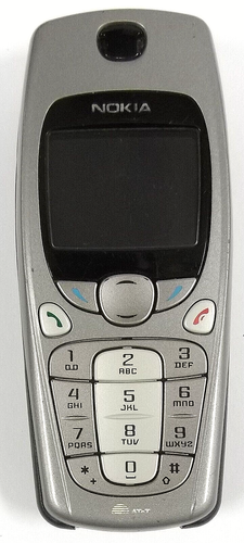 Nokia 3560 - Gray and Black ( AT&T ) Rare TDMA Cellular Phone / BLC-2 ...
