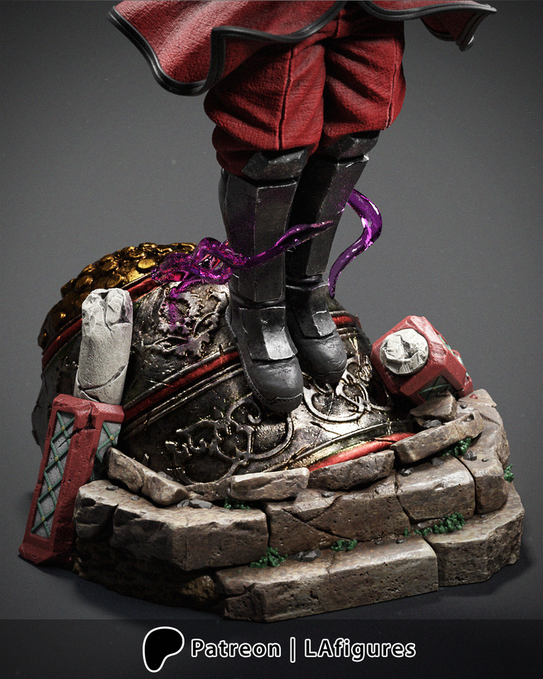 M. Bison (Street Fighter) Statue - Fan Art 10 scale 3D Print Kit | eBay UK