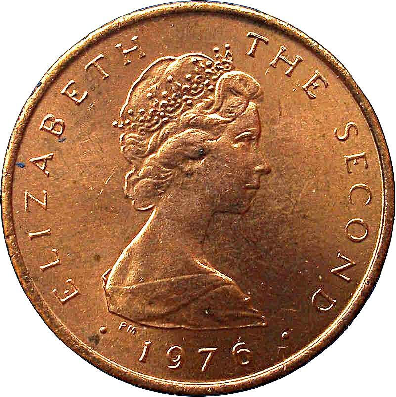 Manx Coin Isle of Man ½ Penny | Elizabeth II | Atlantic Herring | 1976 ...