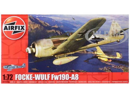 LEVEL 1 MODEL KIT FOCKE-WULF FW190-A8 AIRCRAFT 1/72 SCALE BY AIRFIX ...