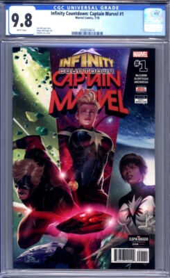 Infinity Countdown: Captain Marvel #1 CGC 9.8 Marvel Comics 2018 1st Print | eBay