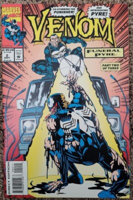 Venom Funeral Pyre Issue # 2 Marvel Comics 1993, Tom Lyle | eBay