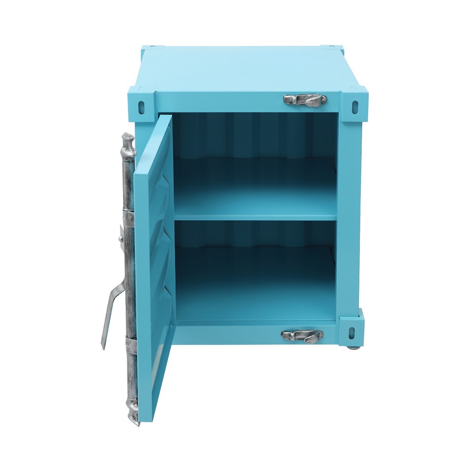 Industrial Style Side Table Locker Or Bedside Table Storage Cabinet ...