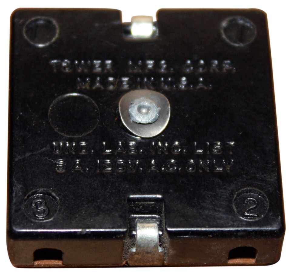 Tower MFG Rotary 2 Position Switch 1/4 HP 120-240 V 3A | eBay