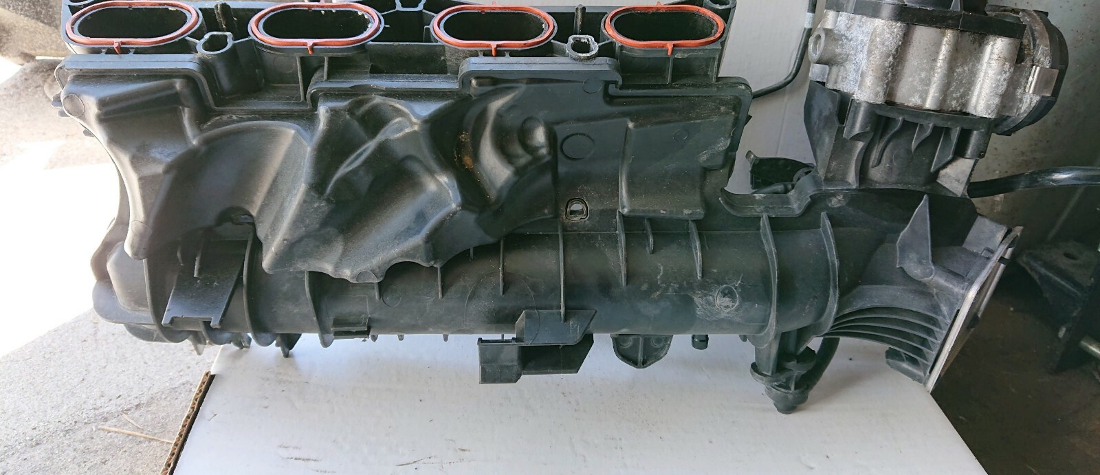 OEM Mercedes intake manifold A2700900737 with throttle body A2701410025 ...