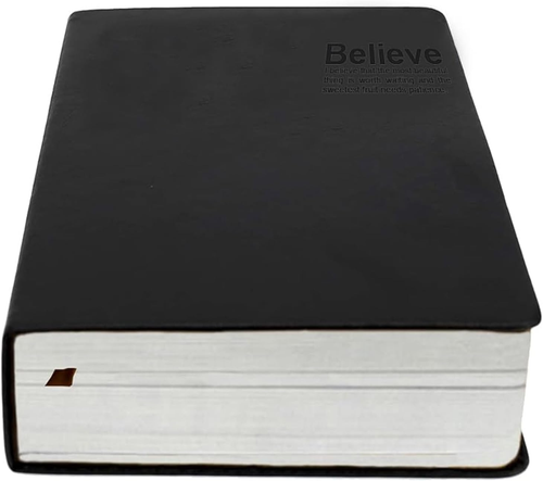 Thick Leather Journal Notebook 720 Pages Retro Thick Lined Paper ...