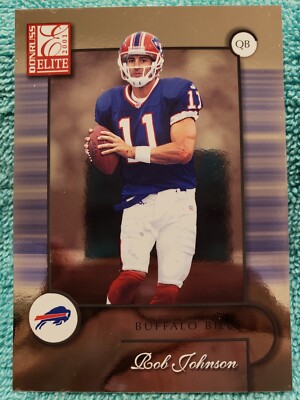 2001 DONRUSS ELITE ROB JOHNSON #12 BUFFALO BILLS | eBay