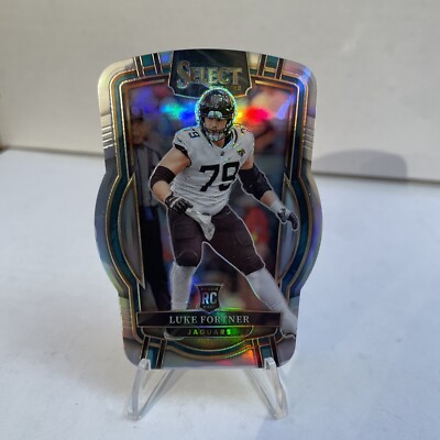 2022 Select #257 Luke Fortner Club Green Black Die-Cut Prizm Rookie RC ...