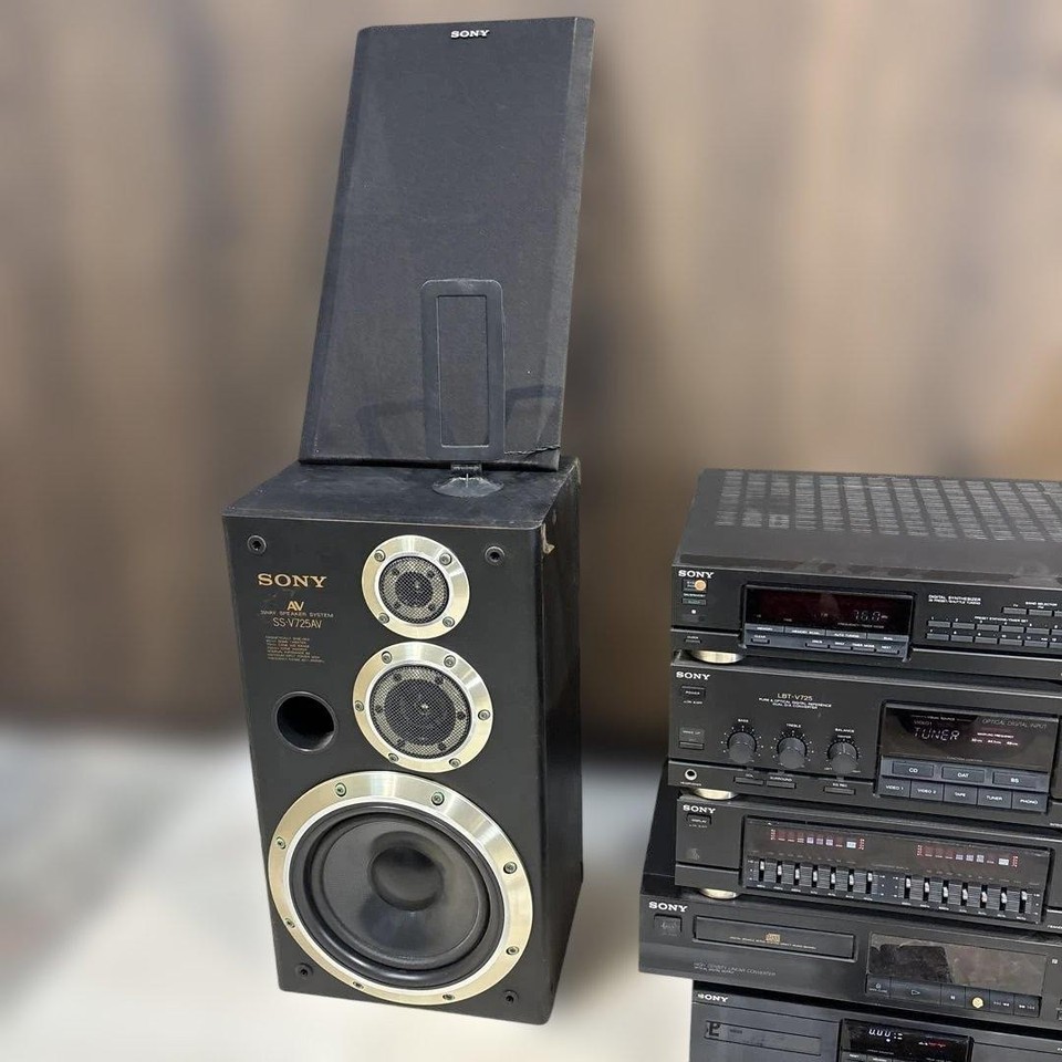 Sony Audio System Component Set Hi-fi Stereo System Premium Sound ...