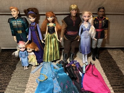 Disney Frozen Royal Family of Arendelle Dolls Elsa, Anna, King, Queen ...