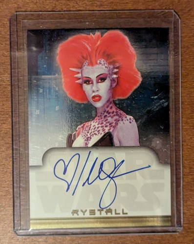 Mercedes Ngoh as Rystall - Star Wars Topps 2001 Evolution Autograph ...