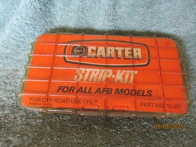 Carter Strip-Kit # 10-201 For All AFB Models Metering rods Jets Mopar ...