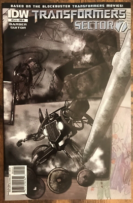 Transformers Sector 7 #2 Autobots Decepticons Suitor 1:10 Variant B IDW ...