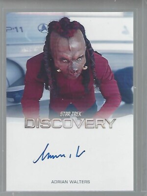 Star Trek Discovery Season 4 Adrian Walters autograph (Full Bleed) #01 ...