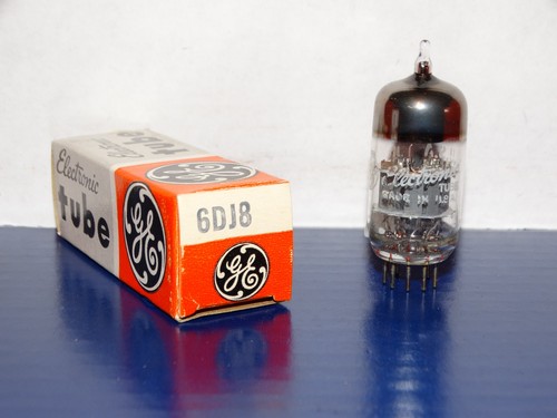 1 x 6DJ8 GE Tube *Foil Halo Getter*NIB*NOS* | eBay
