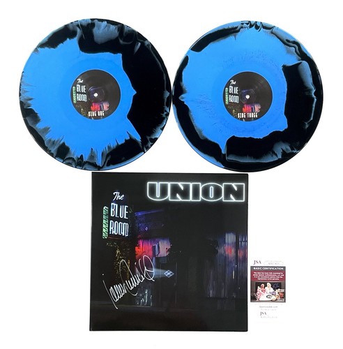 Union The Blue Room Signed Premier Edition Blue Black Vinyl Record John ...