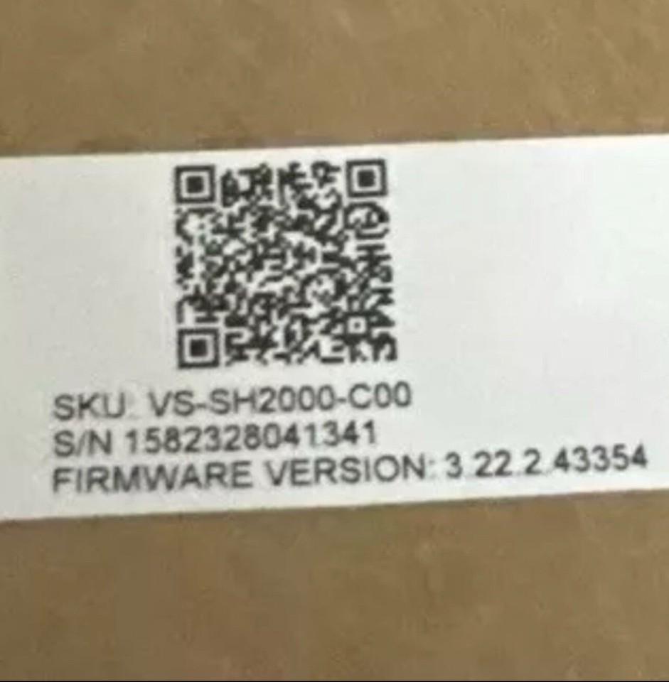 Vivint Smart Home Sky Control Panel Display Smart Hub VS-SH2000-C00 New ...