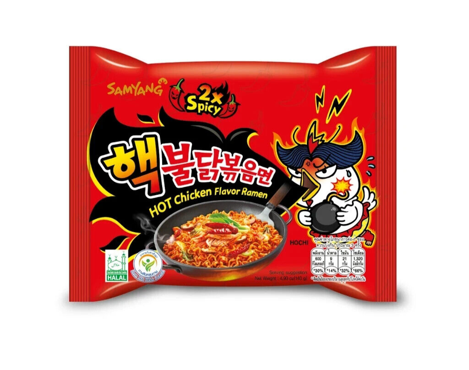 4x Korean Samyang Buldak Spicy Hot Chicken Flavor Ramen Instant Noodle ...