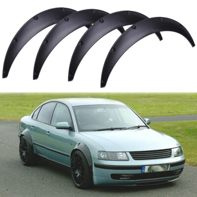 4X 4.5" Fender Flares Extra Wide Body Kit Wheel Arches For Volkswagen ...