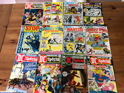 Job Lot Collection Of 12 DC Special Comics - 1968-1971 - DC Comics ...