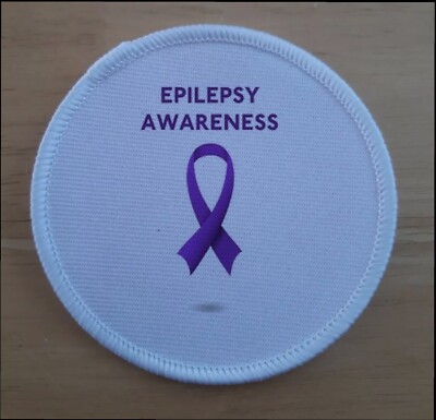 Epilepsy Awareness Sublimation Iron Sew On Patch Badge Patches Badges ...