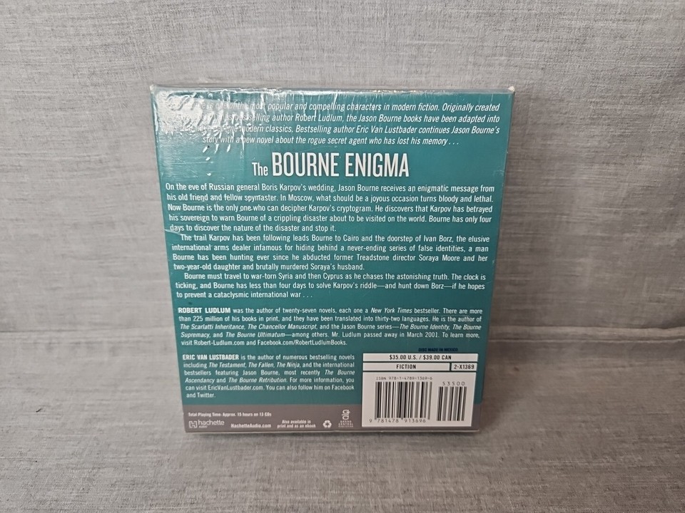 Jason Bourne Ser.: Robert Ludlum's the Bourne Enigma (Unab. Audiobook ...