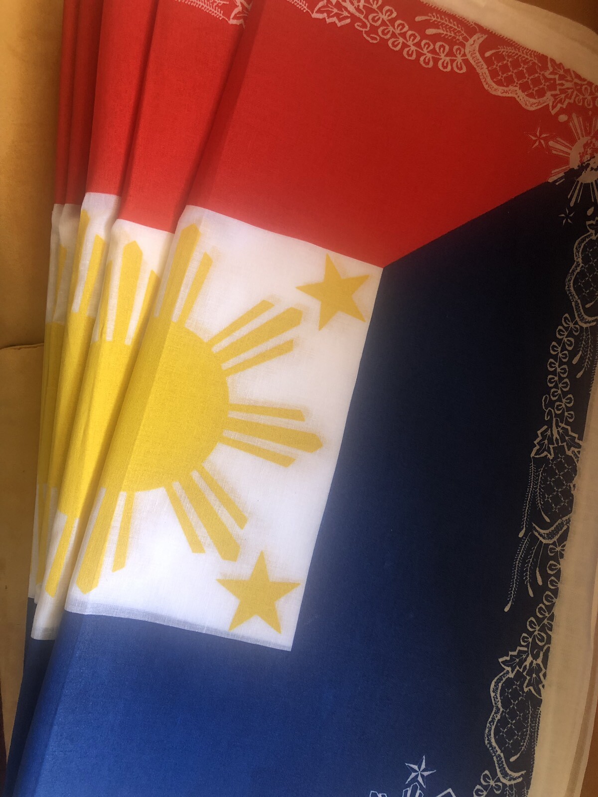 Filipino Panalo EzMIL Flag bandana Philippines Pinoy Pinay 3 stars And ...