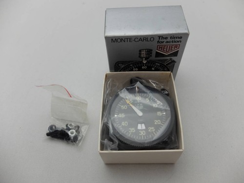 TAG Heuer IFR 542.838 Monte Carlo Stopwatch Rally Dash Timer Box Set ...