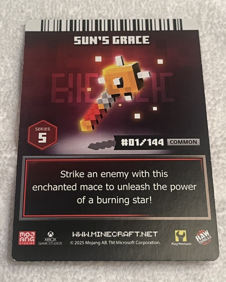 Minecraft Dungeons Arcade Cards Series 5 (NEWEST SERIES FOR 2026): You ...