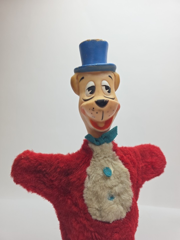 Vintage 1959 Huckleberry Hound Puppet Hanna-Barbera Knickerbocker | eBay