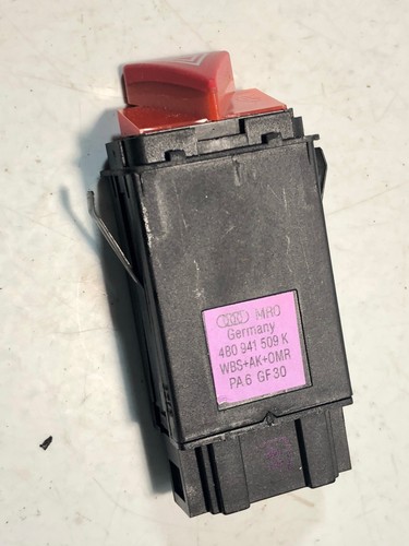 Audi A6 A6 Quattro S6 Emergency Hazard Light Control Switch P: 4B0 941 ...