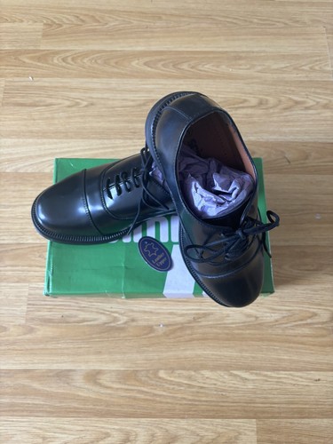 British Army Leather Mens RAF Air Cadet Uniform Military Parade Shoes ...