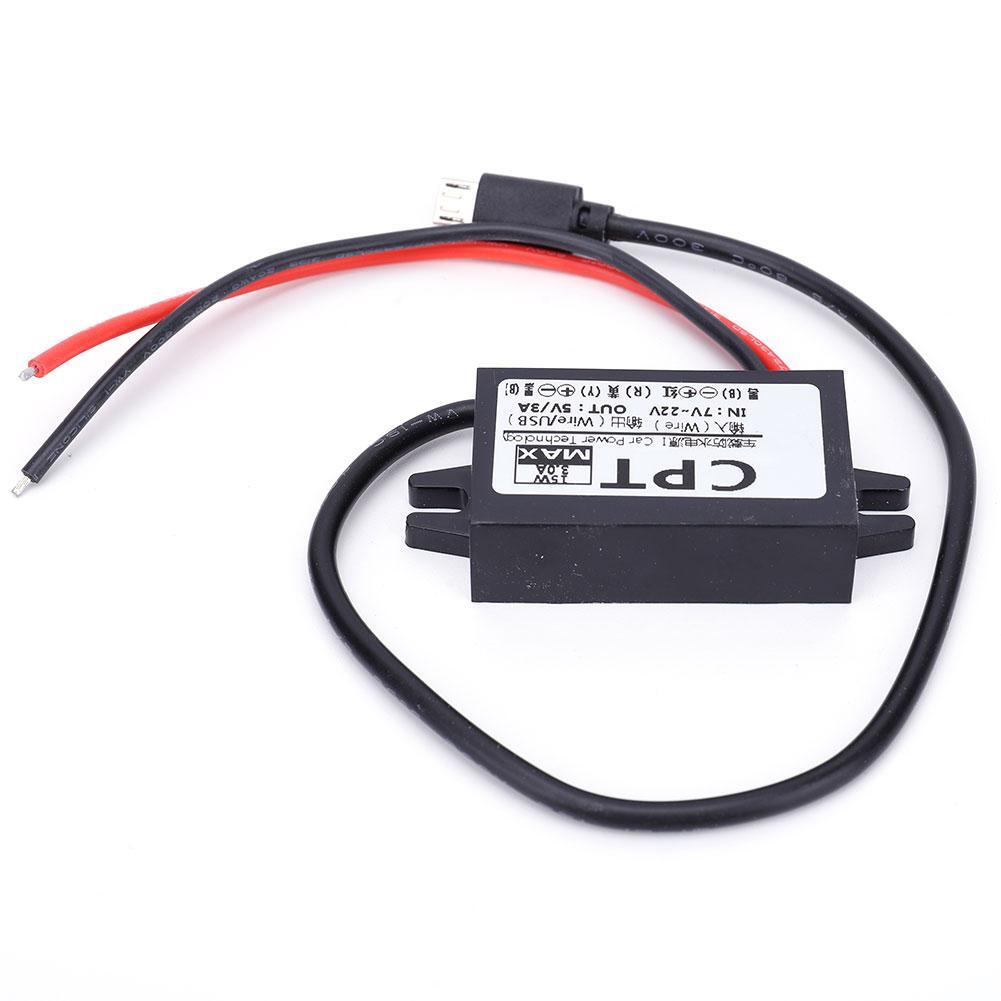 12V To 5V 3A 15W CPT DC/DC Converter Regulator (With USB Micro) | eBay ...