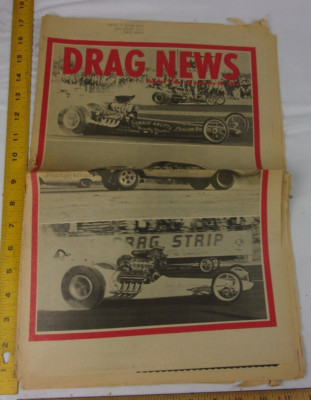 Connie Kalitta Jerry Baltes Wenderski Dragster Drag News 1/18/1964 ...
