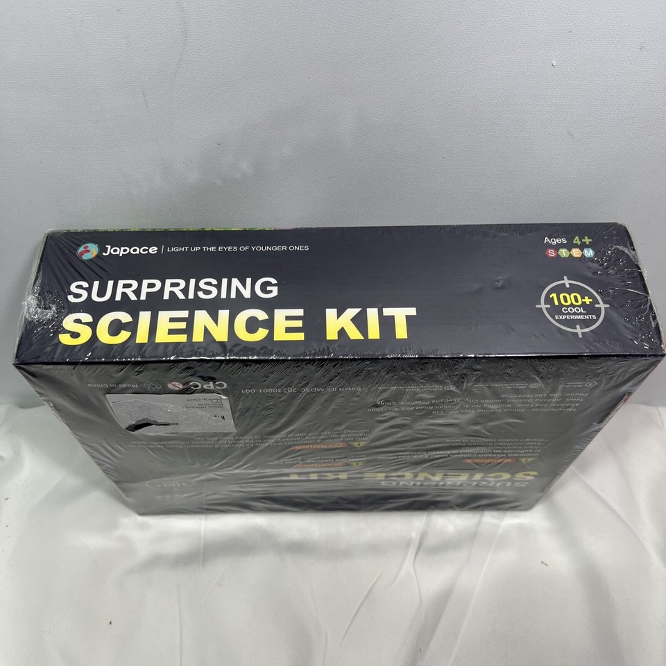 Japace Surprising Science Kit - 100+ Experiments - STEM - Ages 4+ ~ NEW ...