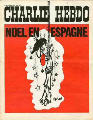 "CHARLIE HEBDO N°5 du 21/12/1970" REISER : NOËL EN ESPAGNE | eBay
