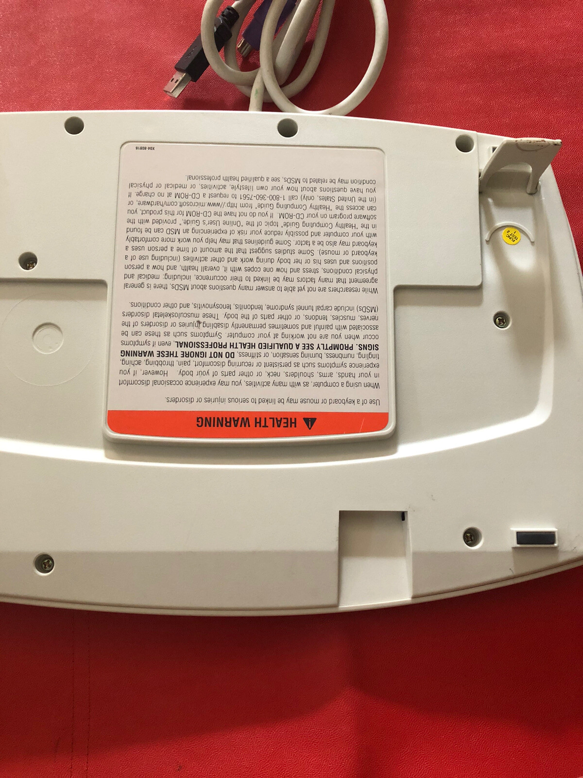 Microsoft Internet Keyboard Pro Clicky Keys RT9420 With 2 USB Ports | eBay