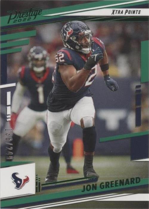 2022 Panini Prestige - Jon Greenard #120 Xtra Points Green /249 for ...