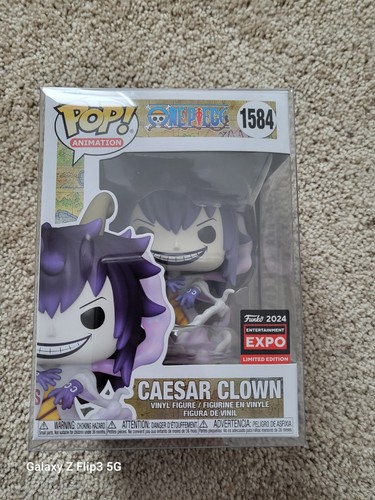 Funko Pop Animation: CAESAR CLOWN 1584 One Piece 2024 C2E2 mint Shared ...